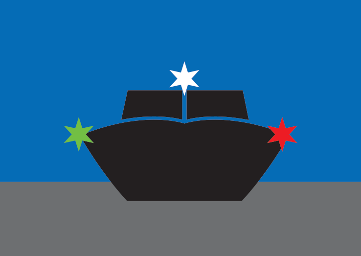 Vessel navigation lights to be displayed - Maritime Safety Victoria